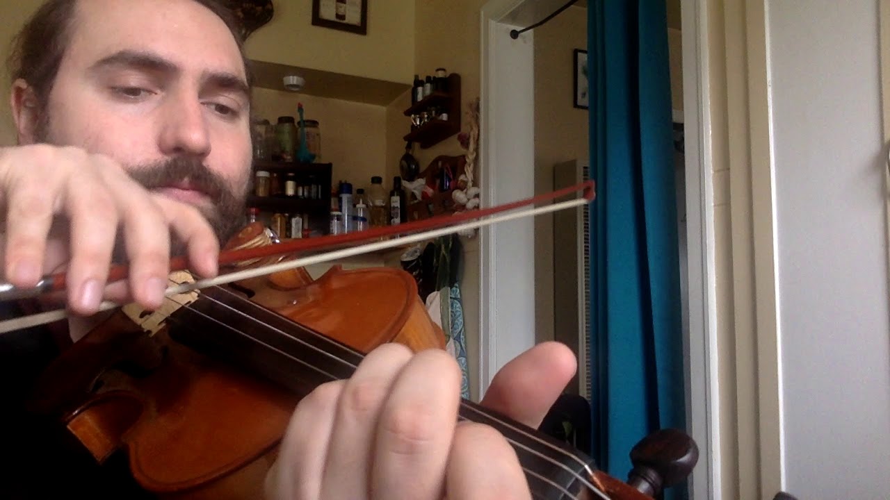 Moon River Violin Tutorial Part 1 - YouTube