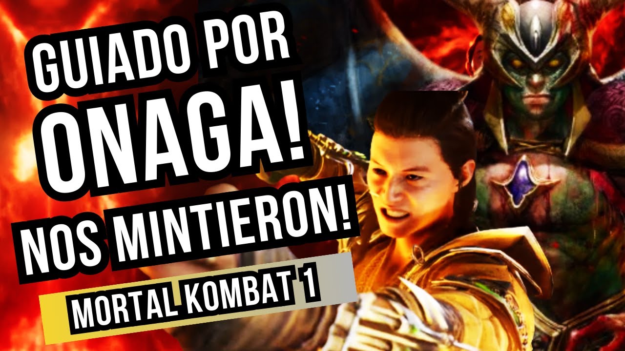 MORTAL KOMBAT 1 ONAGA ES QUIEN GUIA A SHANG TSUNG, GRAN SPOILER! - YouTube