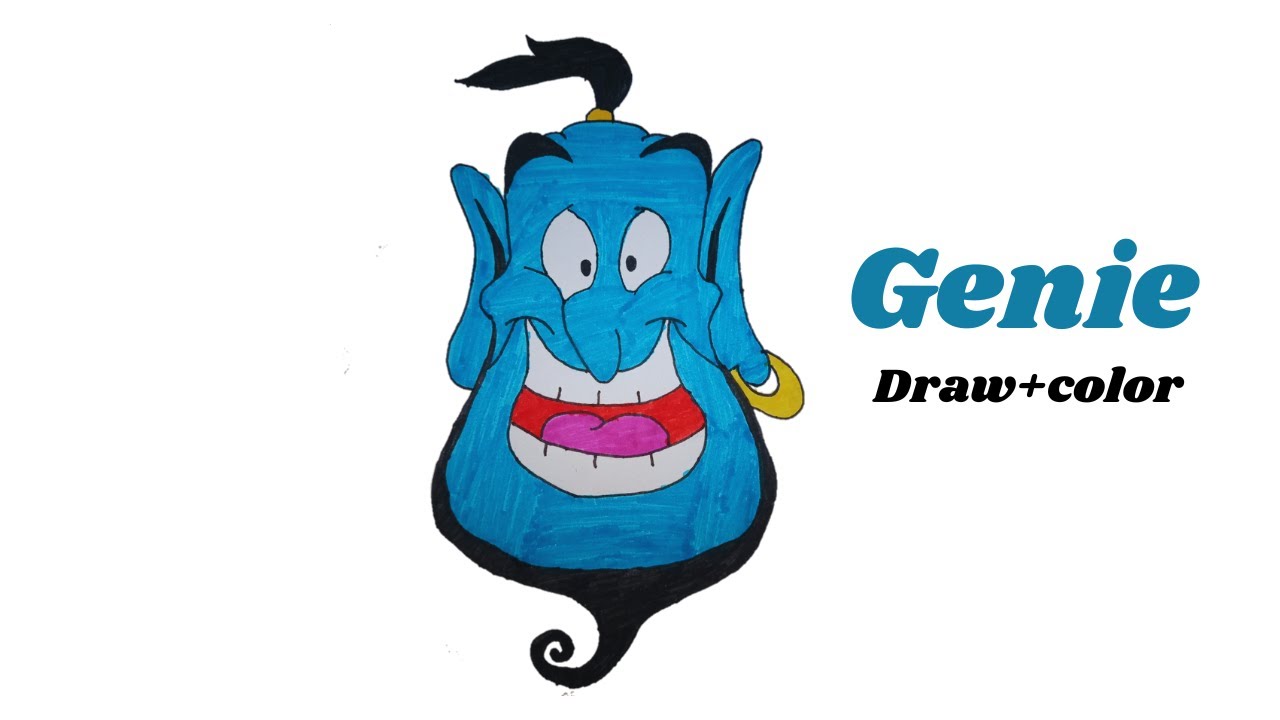 Aladdin Genie Face