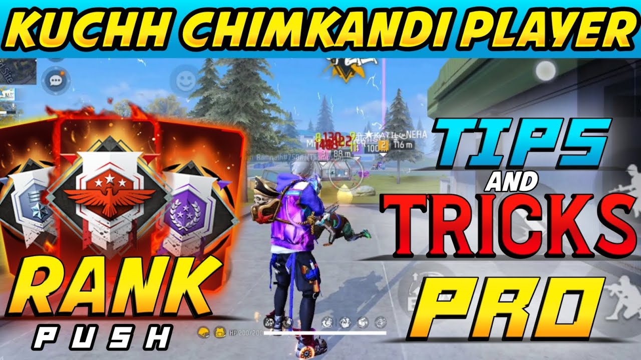 Kuchh Chimkandi Player | New season rank push tips and trick - YouTube