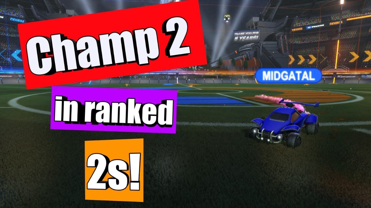 Champ 2 in 2s! | Rocket league champ gameplay - YouTube