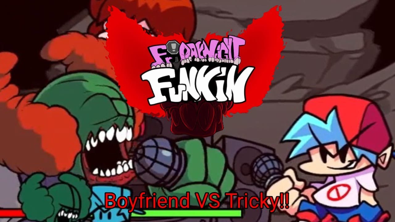 Boyfriend VS Tricky!! | Friday Night Funkin' VS Tricky - YouTube