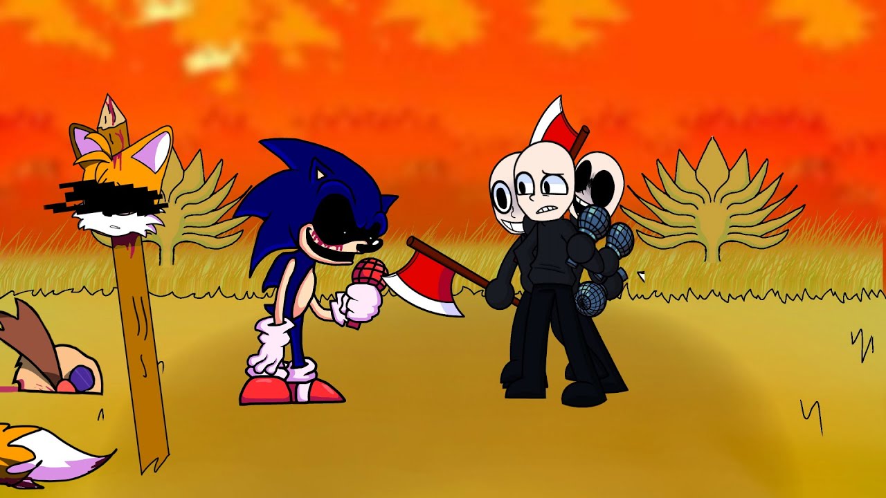 Friday Night Funkin' - Sonic.EXE Vs Eteled (ETELED GOING BERZERK ON ...