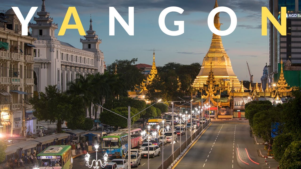 Places to visit in Yangon | A day in Yangon | City Tour | Nightlife ...