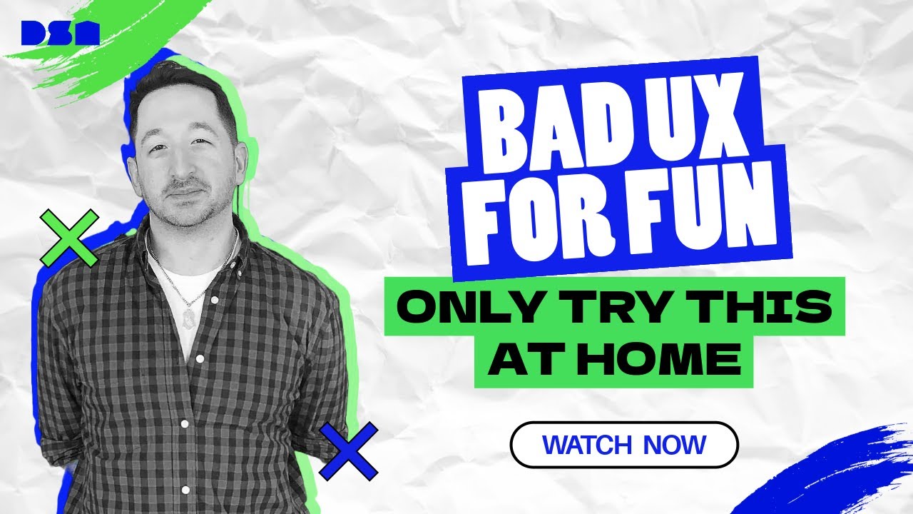 Wireframe Live: Bad UX for Fun - YouTube