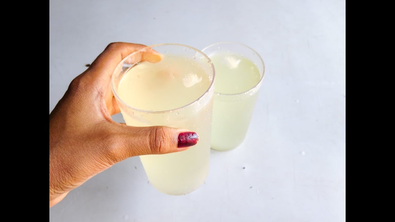 lemon juice recipe in just 2 minutes/healthy juice /quick lemon juice ...