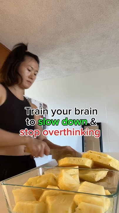 Train your brain to stop overthinking - YouTube
