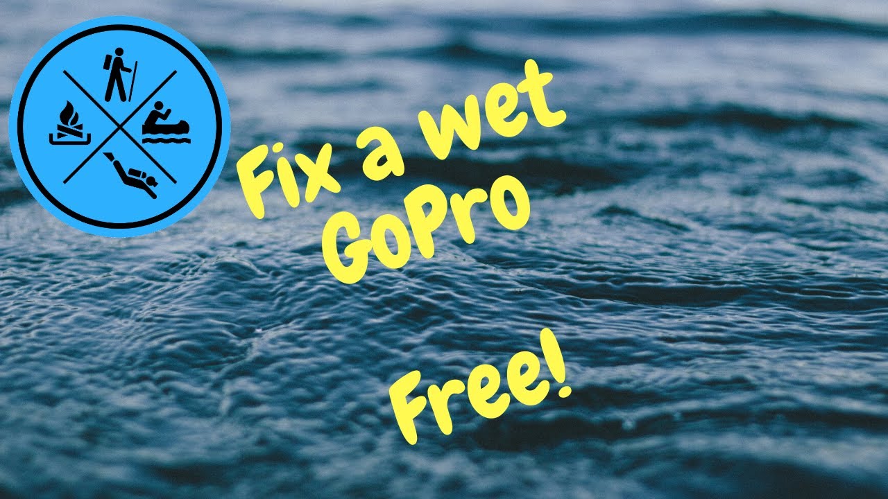 Fix a wet GoPro Free! - YouTube