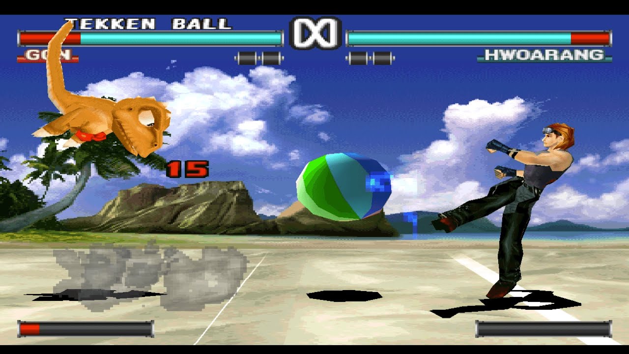 Tekken 3 Gon - Tekken Ball - YouTube