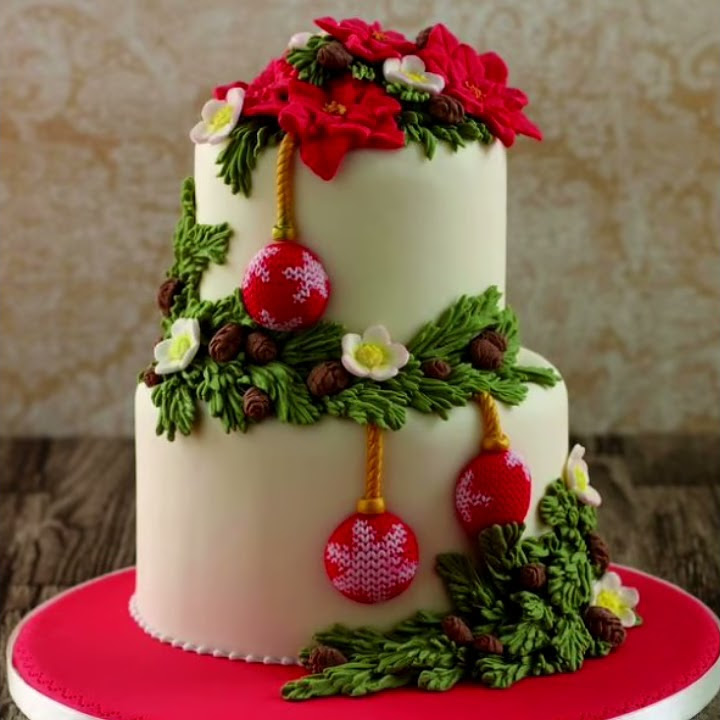 Top 10 Christmas Cake Decor ideas 2020 || Latest Collection of ...