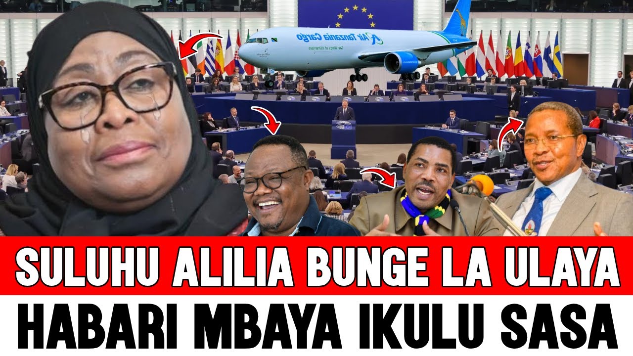 🔴Suluhu Alia Machozi kwa Bunge la Ulaya Awaomba wasijadili Mauaji ya ...