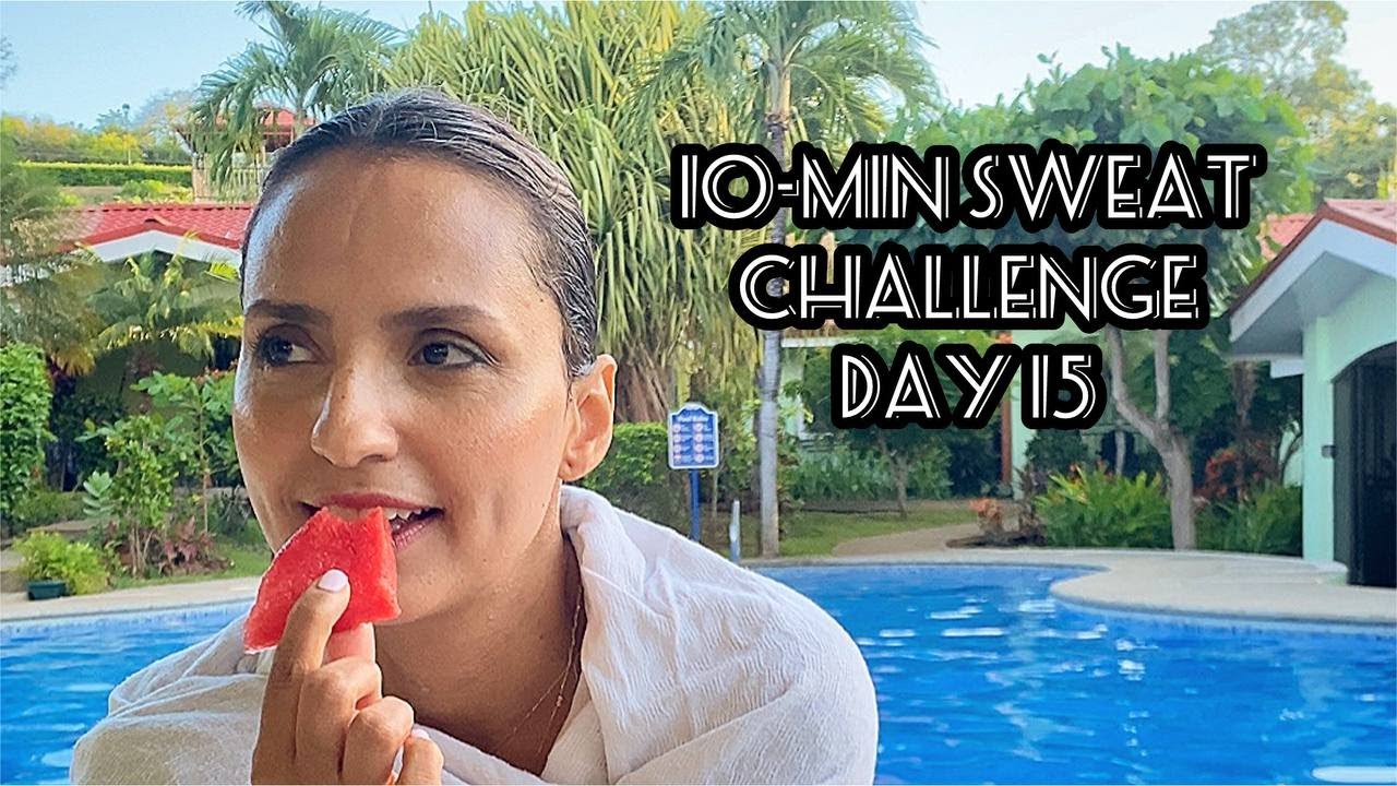 10-min Sweat Challenge, Day 15 - YouTube