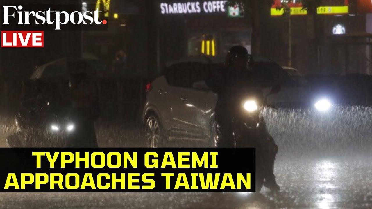 Typhoon Gaemi LIVE: Typhoon Gaemi Barrels Towards Taiwan; Flights ...