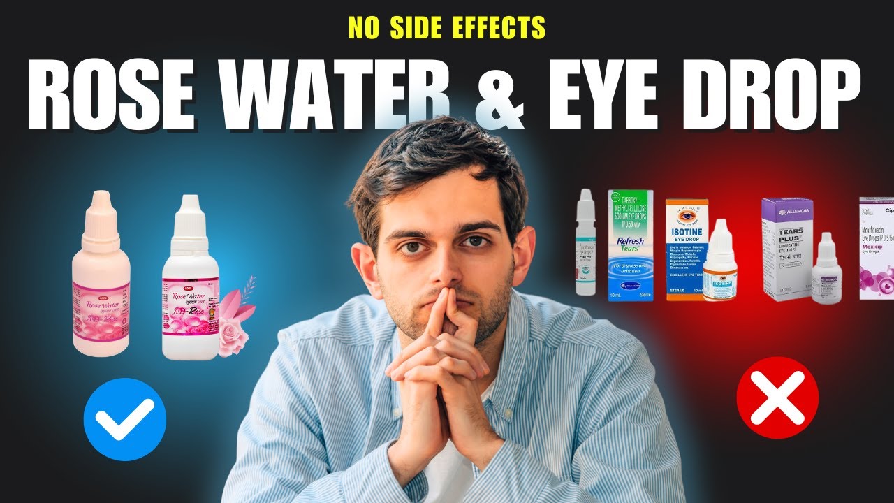 Best Eye Drops | Rose Water Eye Drops Full Review | - YouTube
