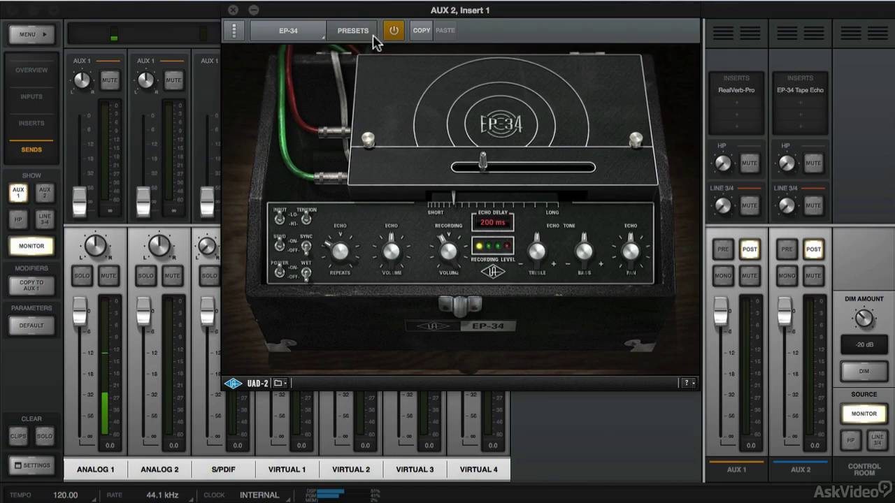 Universal Audio 201: Learn The Mix Console - 4. Effect Sends - YouTube