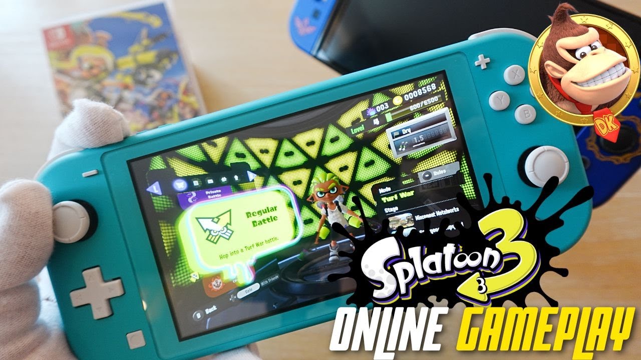 Nintendo Switch Splatoon 3 online gameplay - YouTube