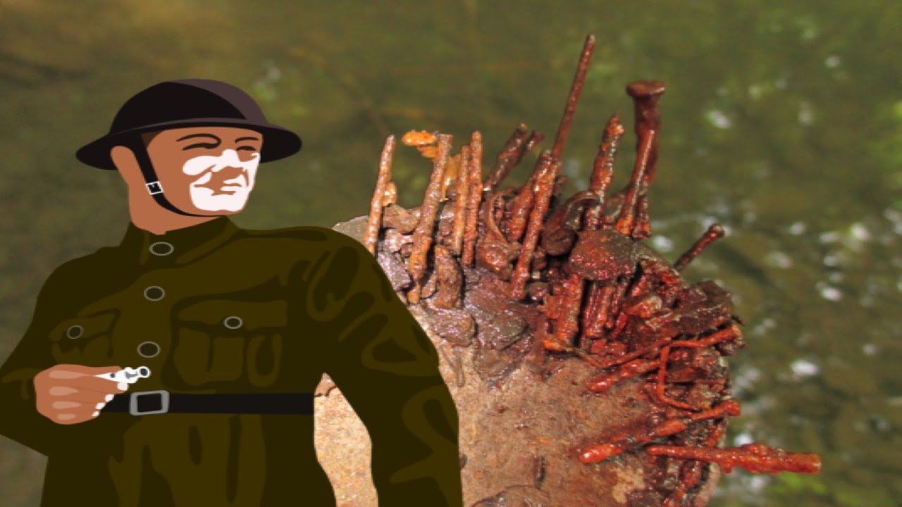 WW2 Secret found magnet fishing UK - YouTube