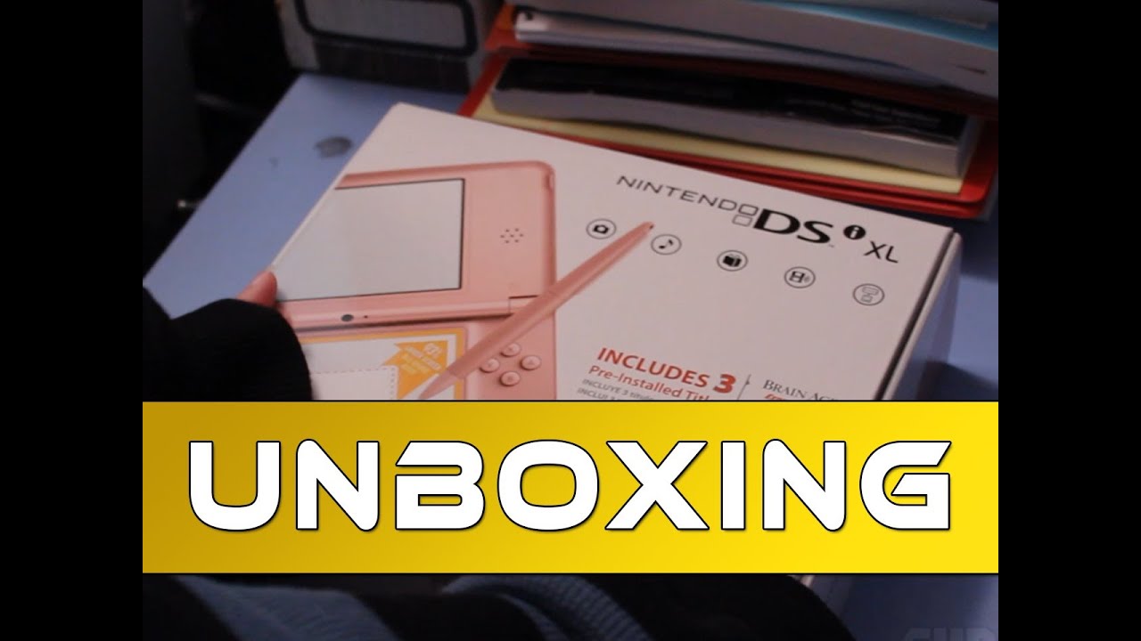 Nintendo DSi XL Unboxing (...or something) - YouTube