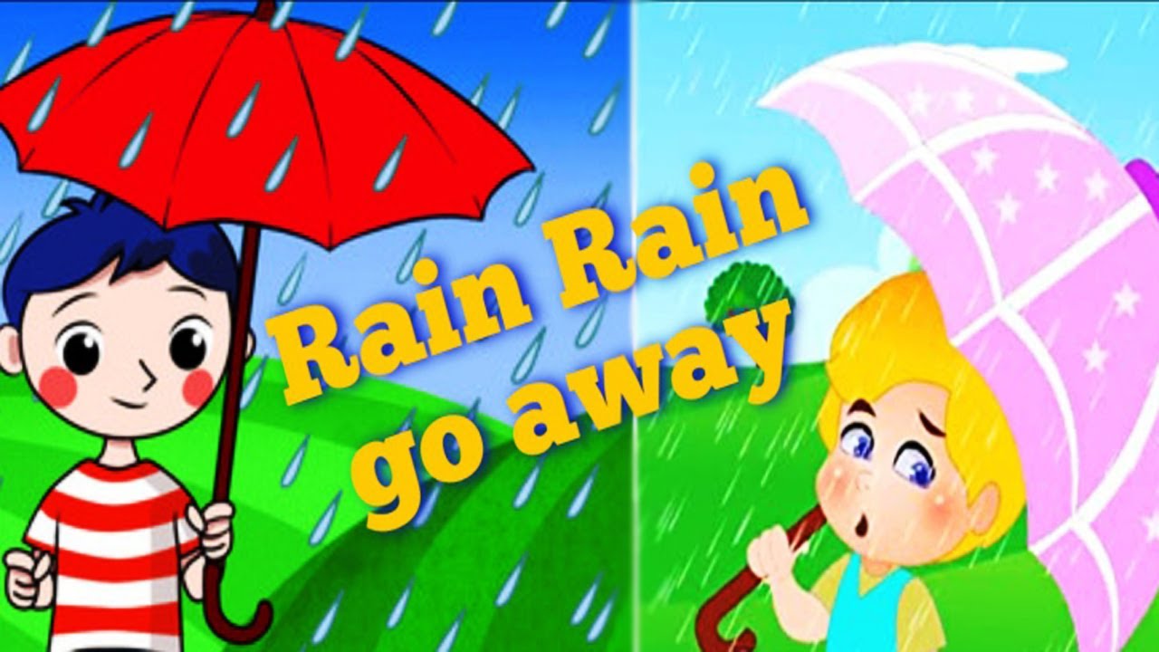 Rain Rain Go Away Nursery Rhyme with Lyrics - YouTube