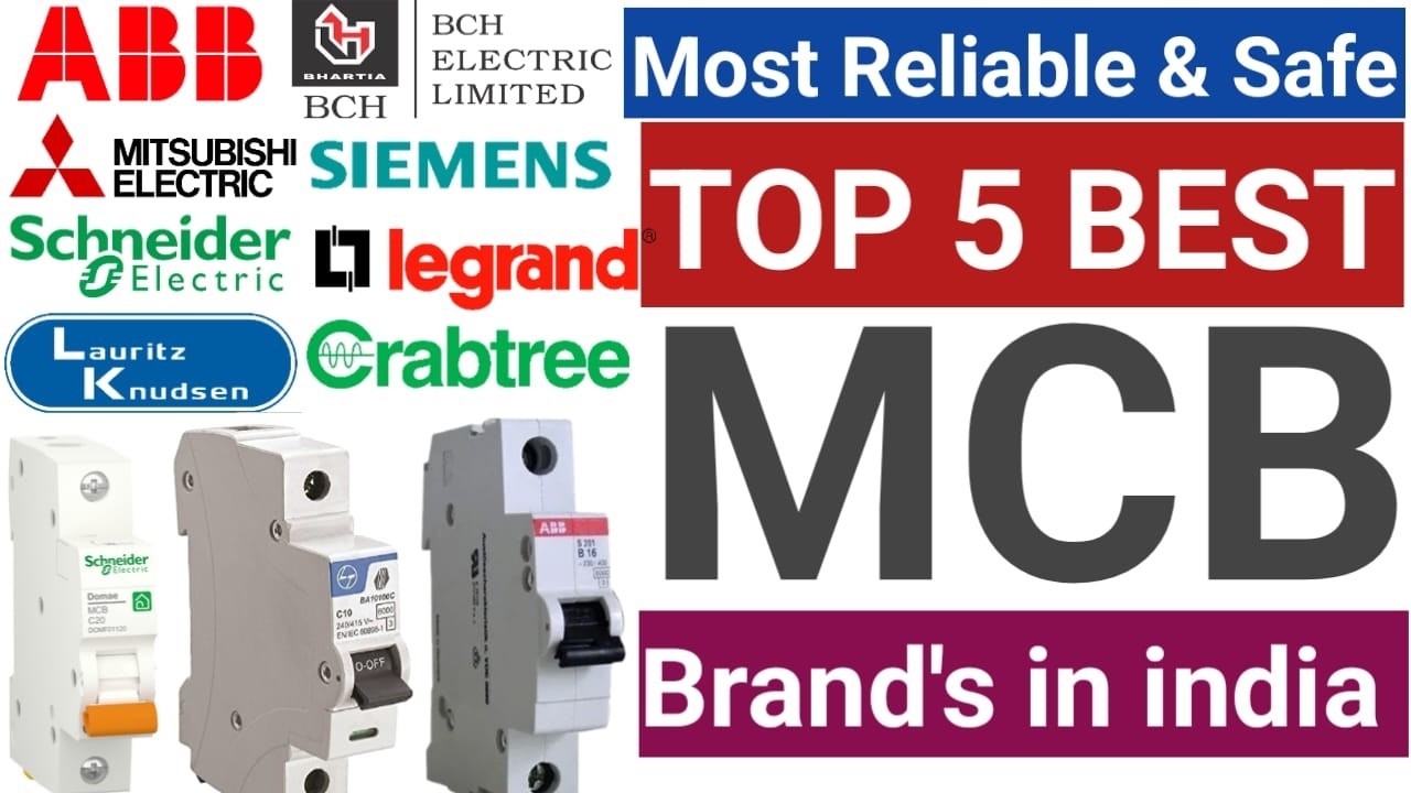 Top Brands of MCB in india। Safe & Reliable Circuit Breakers Brands ...