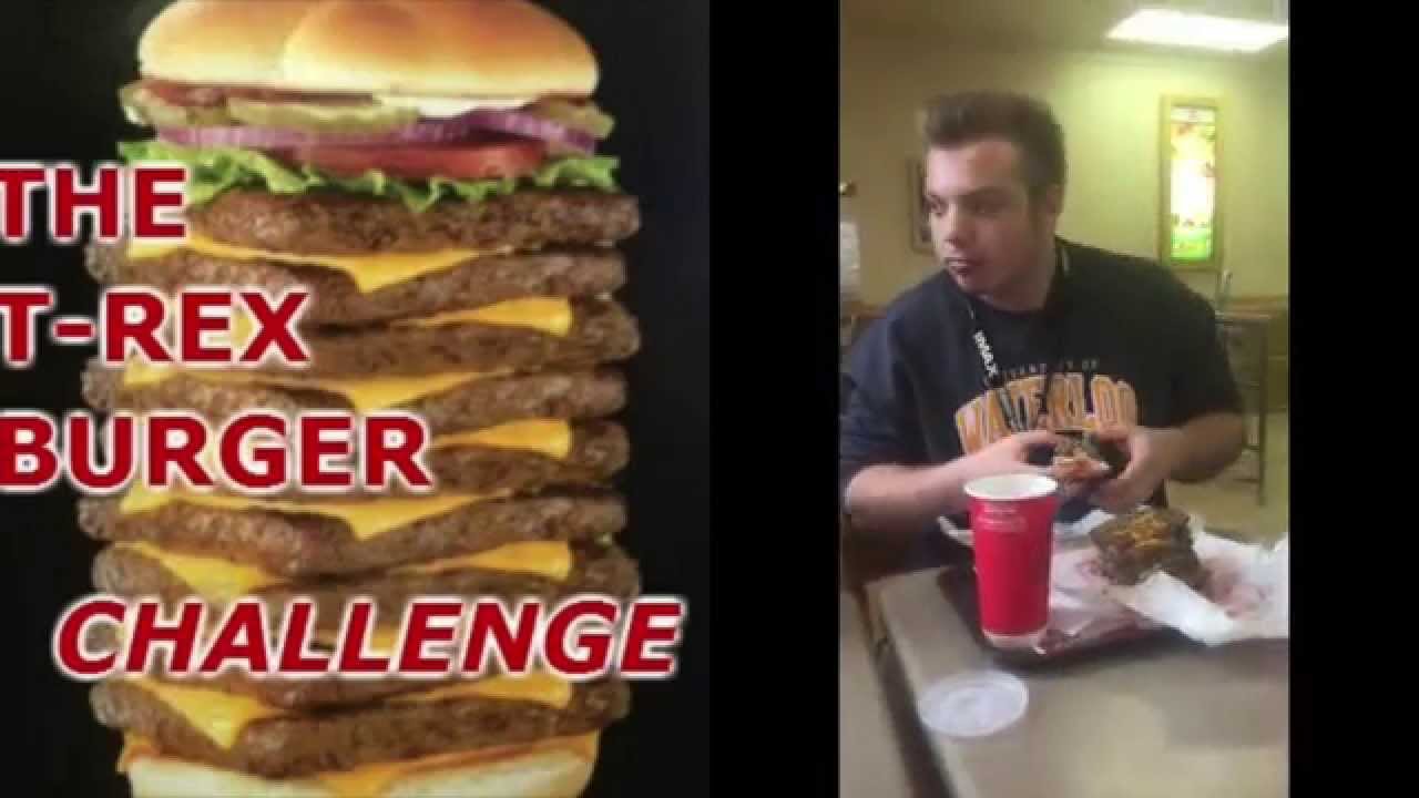 Jurassic World Challenge: T-Rex Burger - YouTube
