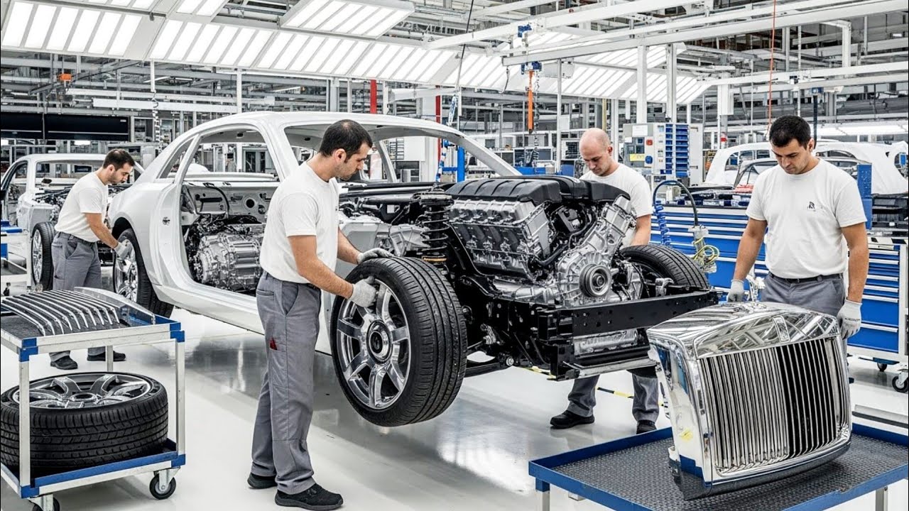 Inside the World's Most Luxurious Car Factory| Rolls Royce Car ...