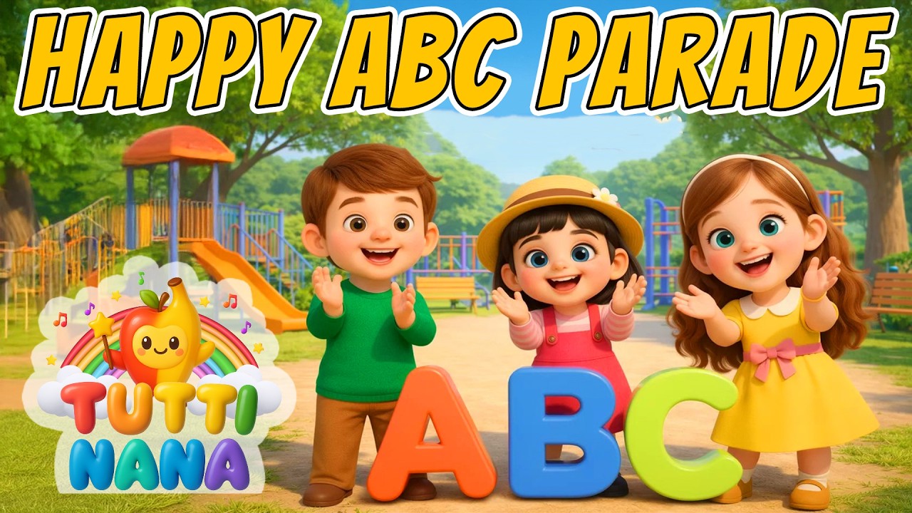 ABC Parade 🔤 | Alphabet Learning Song for Kids | TuttiNana Educational ...