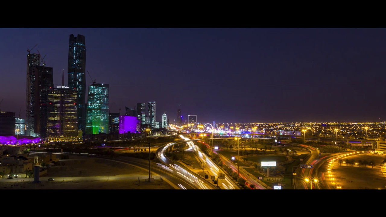RIYADH CITYSCAPE TIMELAPSE - YouTube