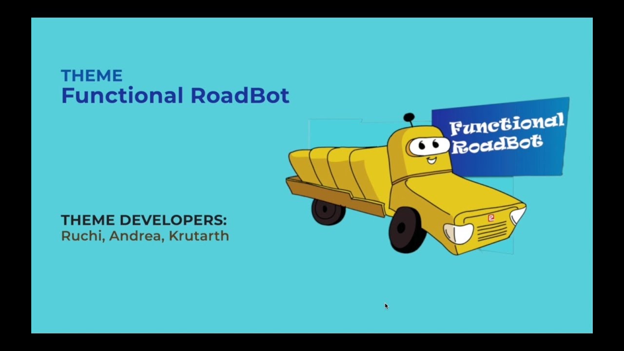 e-Xperience of Functional Road Bot Theme | e-Yantra Robotics ...
