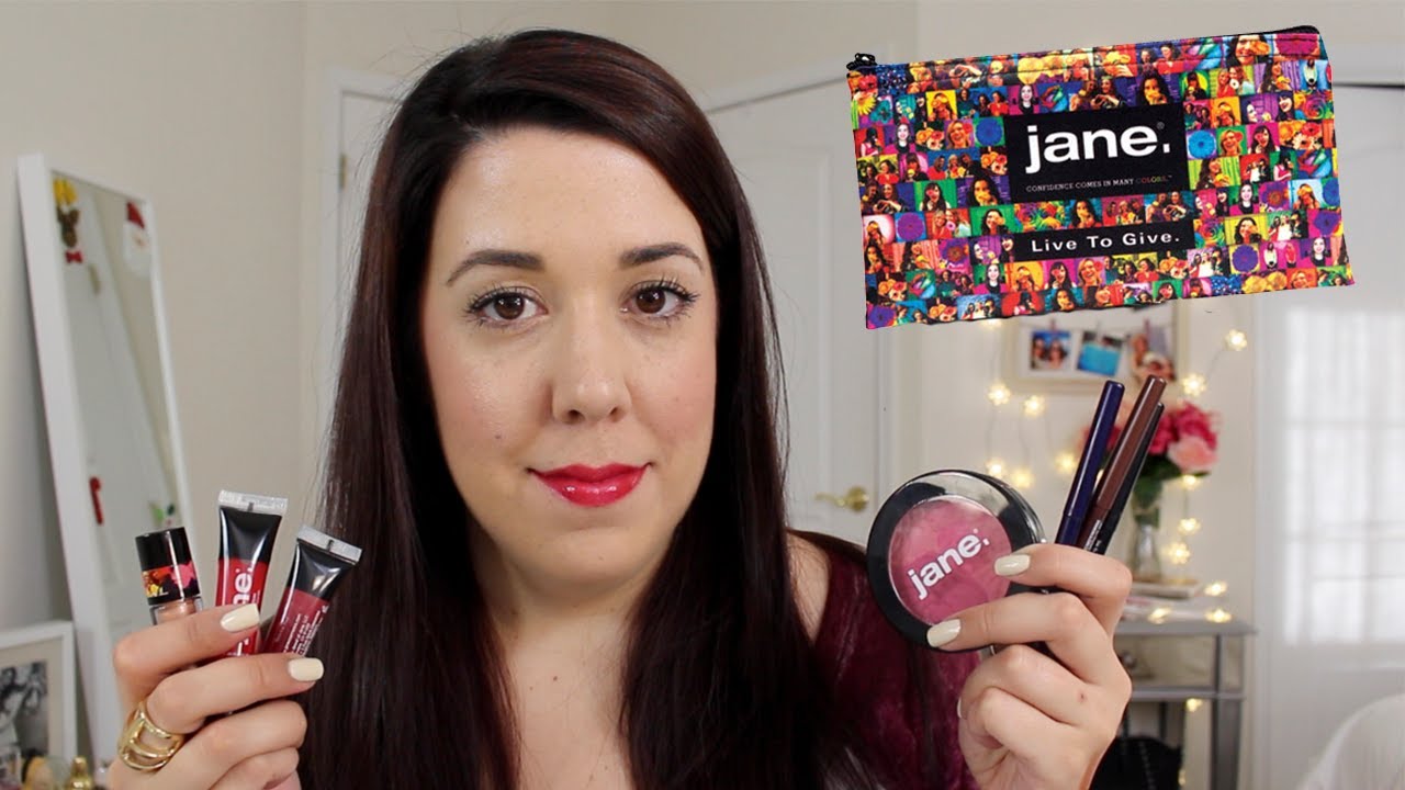 First Impressions Jane Cosmetics - YouTube