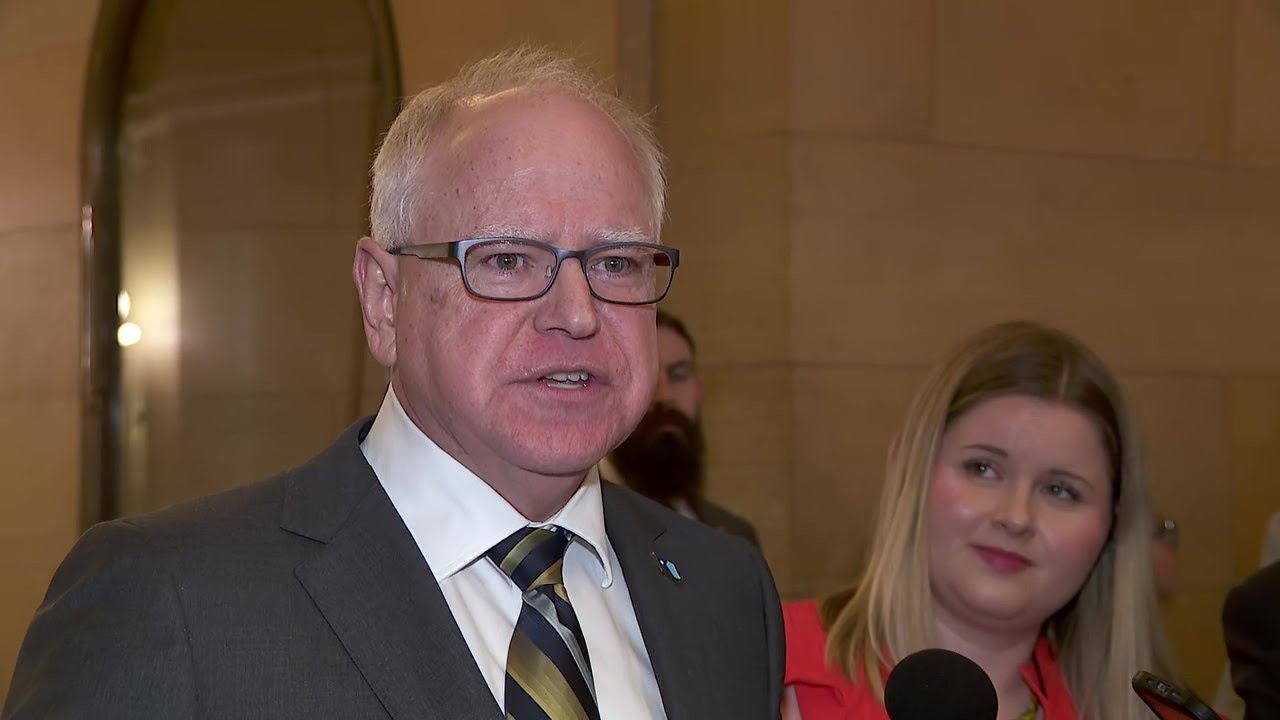 Gov. Walz speaks as Philips moves forward with MN expansion - YouTube