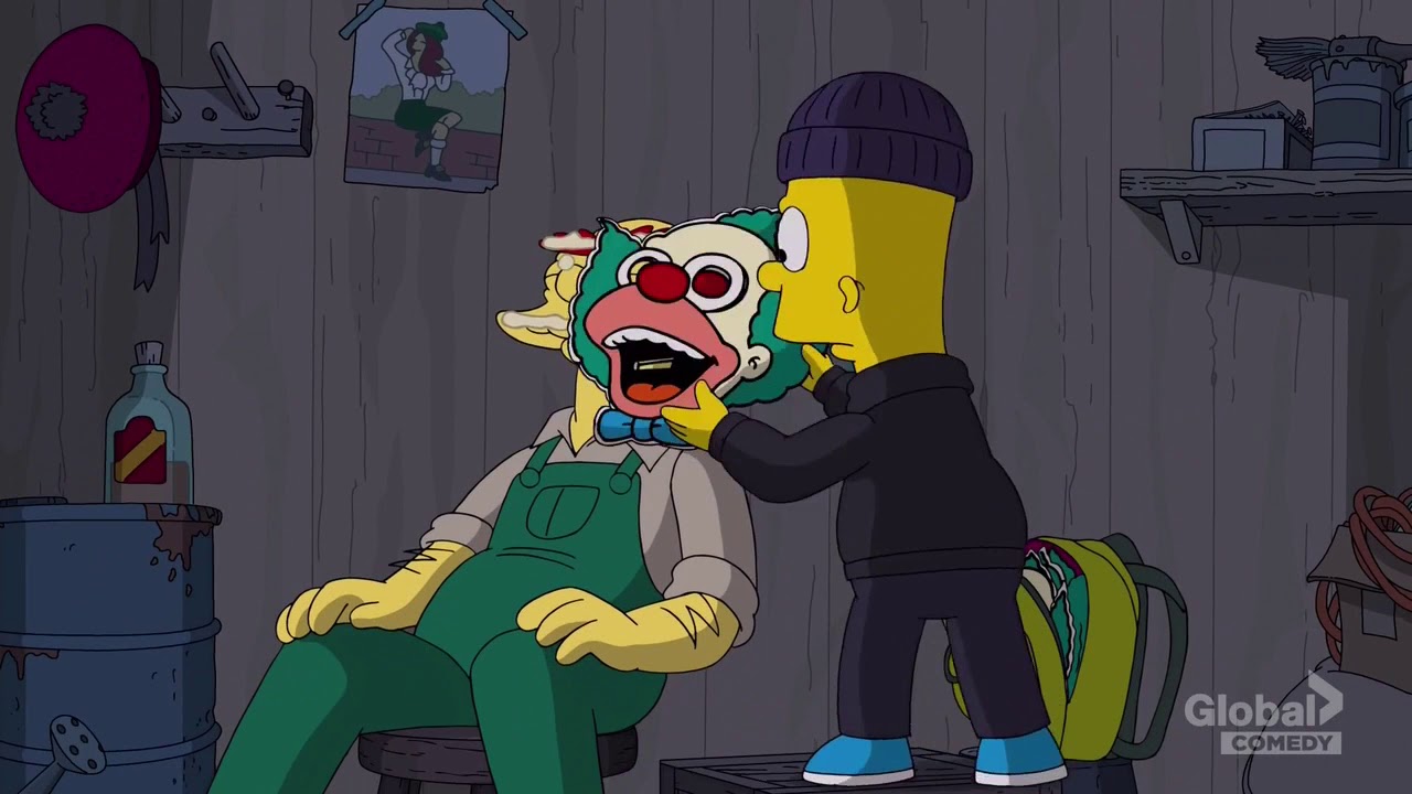 The Simpsons – Fears of a Clown – Animation Cartoons Movie – Simpson ...
