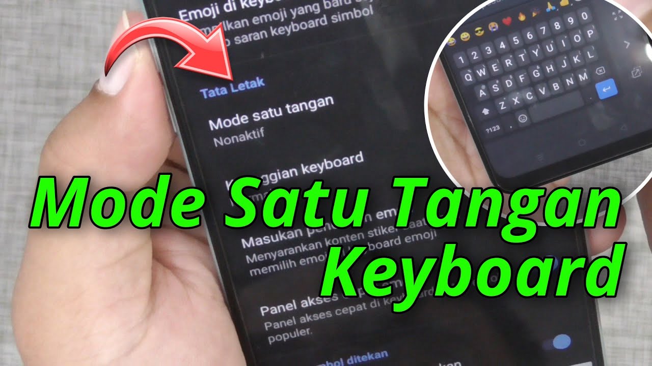 Cara Menggunakan Mode Satu Tangan Pada Google Keyboard Oppo A33 A54 A53 ...