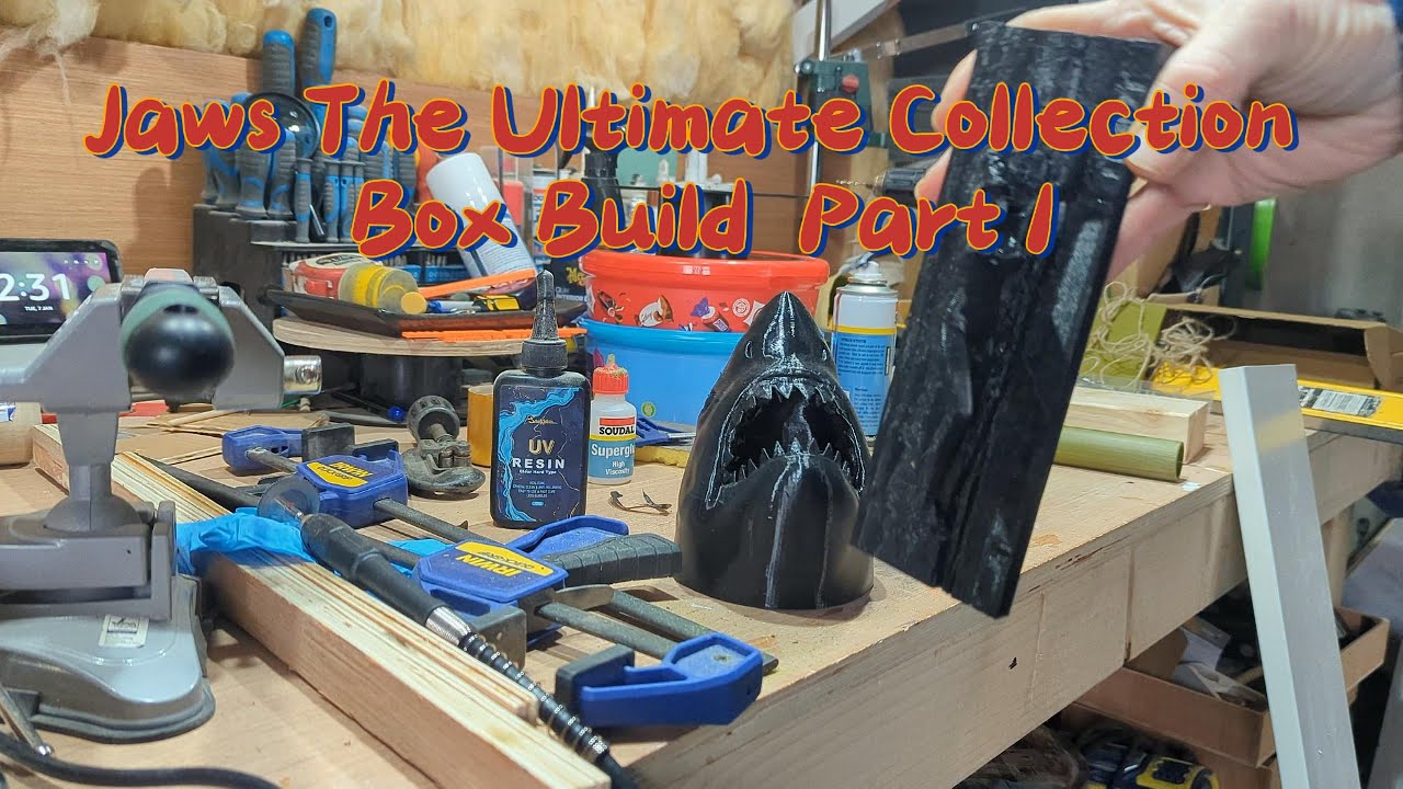 Jaws Movie Box build - YouTube