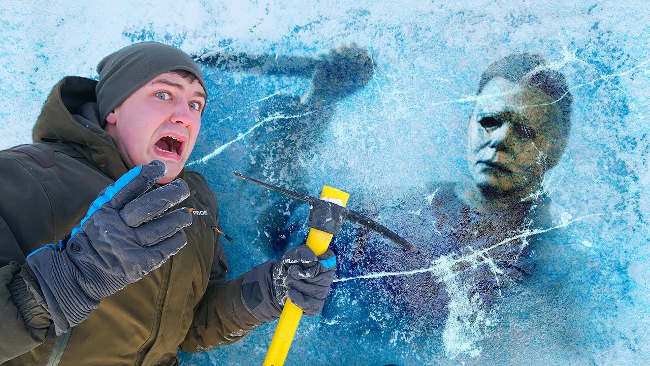 Found Terrible Things Under The Ice Where the Maniac Drowned! - YouTube