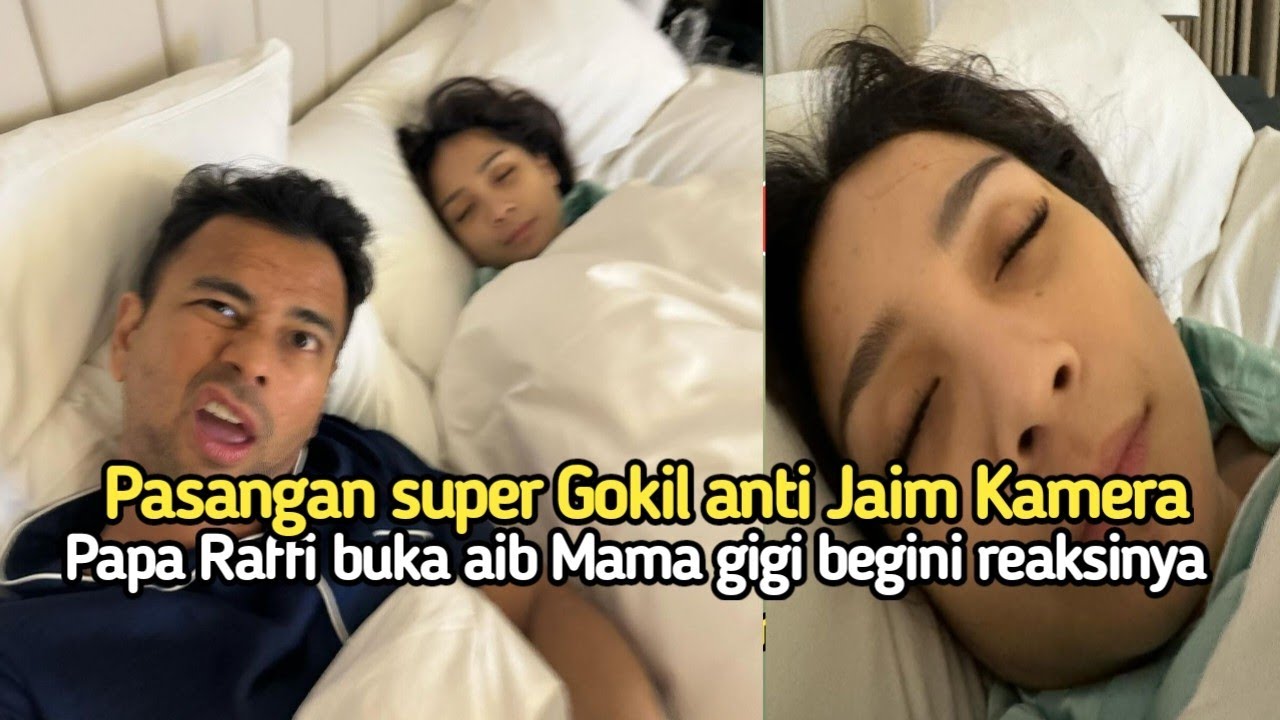 Papa Raffi buka aib Mama gigi ternyata begini toh, pasangan anti jaim - YouTube