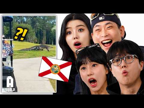 Koreans react to FLORIDA ISN'T REAL!