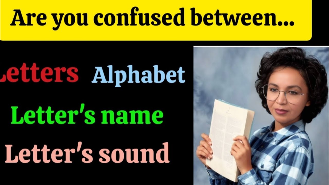 What's The Difference Between Letters & Alphabet #learnenglish #english ...