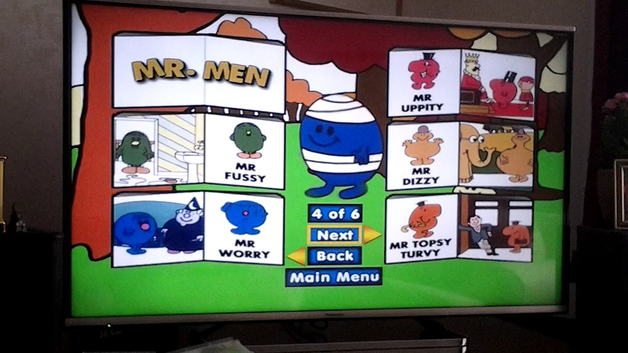 Mr Men DVD Menu - YouTube