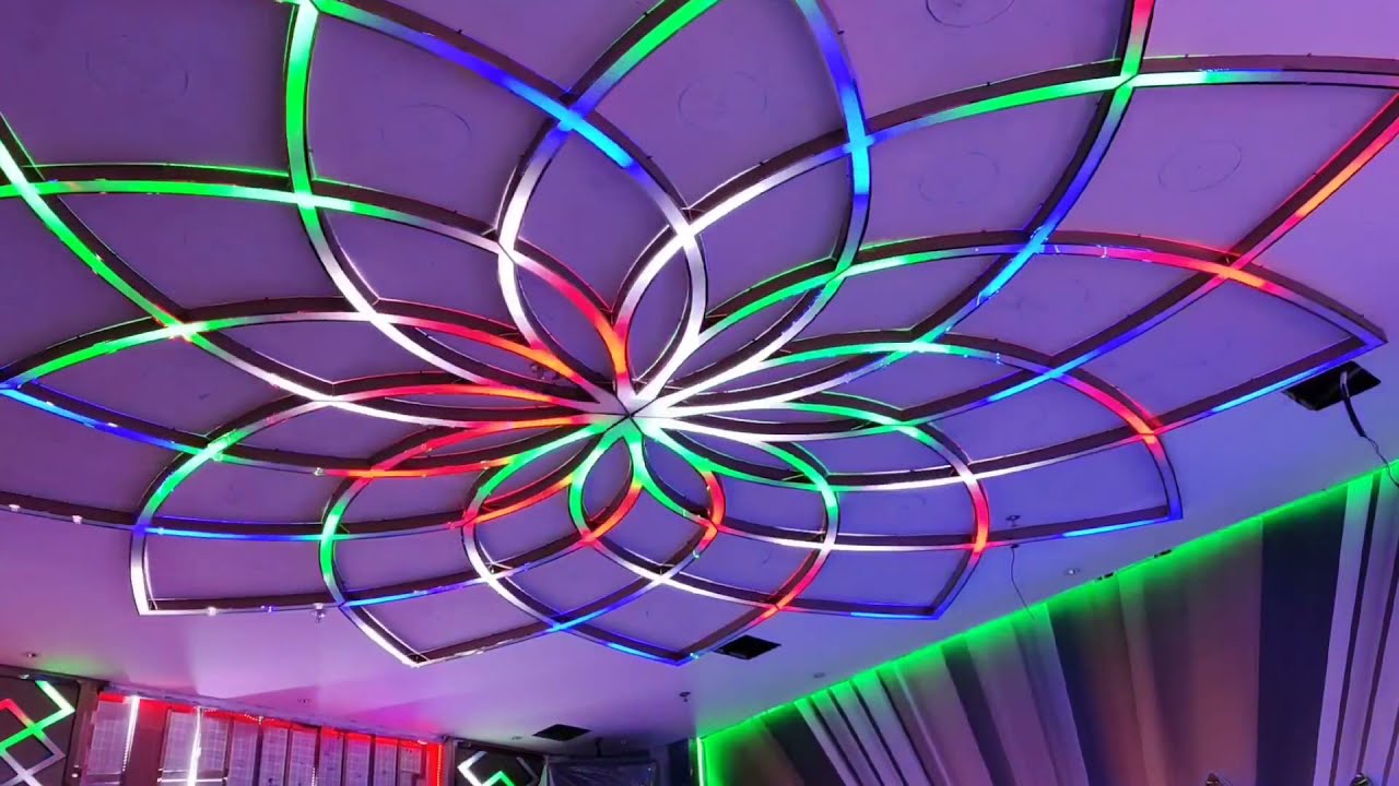 Dream Color LED Strip Lighting Project- superlightingled - YouTube