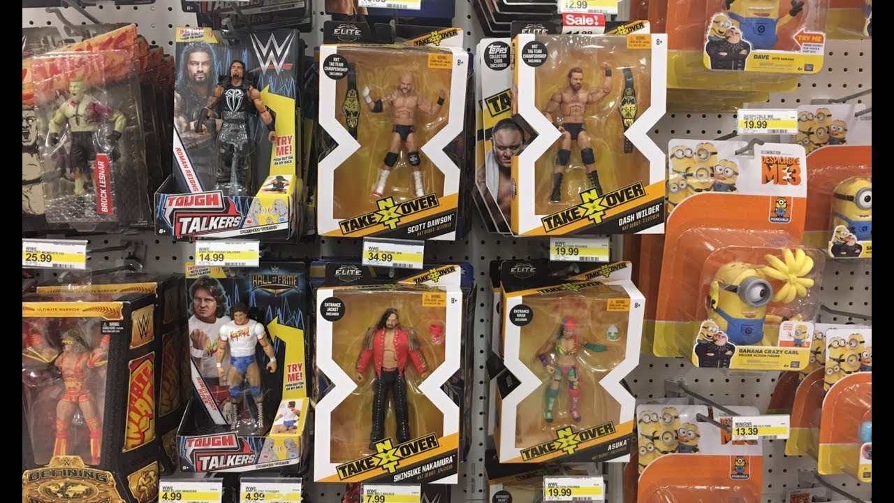 WWE TOY HUNT TARGET EXCLUSIVE NXT SERIES 2 ELITES!!! - YouTube