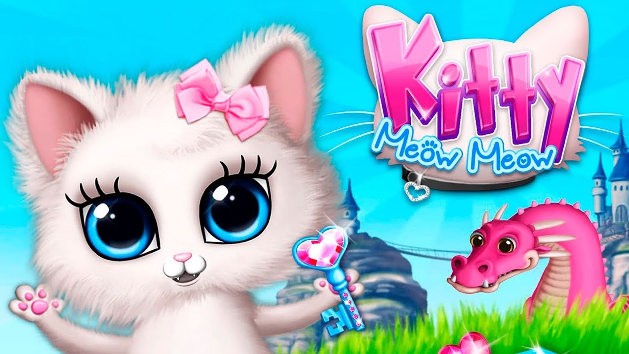 Kitty Meow Meow - Fun Games For Kids By TutoTOONS - YouTube