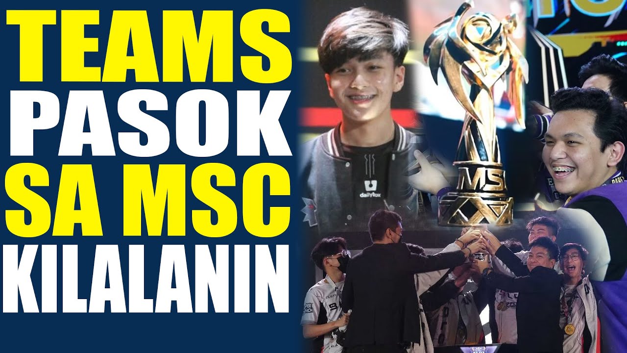 MGA TEAMS SA MSC 2023 MARAMI ANG PINOY! - YouTube
