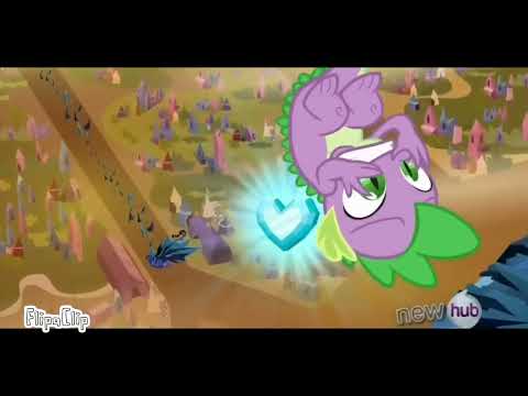 King Sombra Eats Spike The Dragon (MLP Vore Edit)