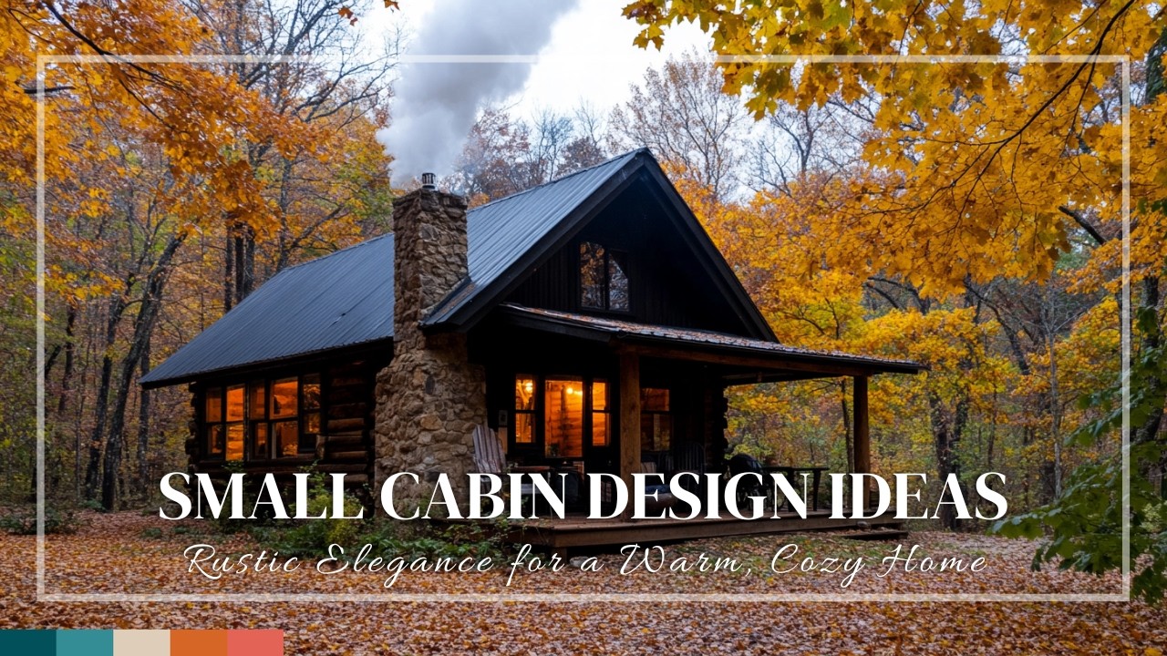 Small Cabin Design Ideas: Rustic Elegance for a Warm, Cozy Home You'll ...