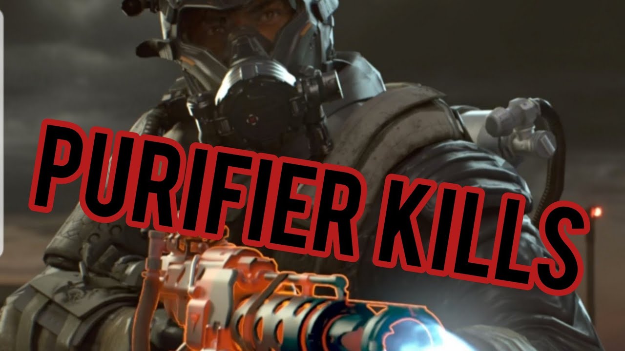 Call of duty black ops 4 Multiplayer PURIFIER KILLS - YouTube
