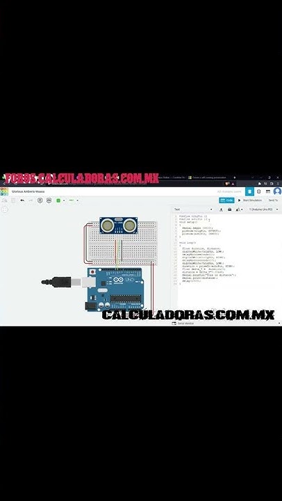 How to Connect an Ultrasonic Sensor in Arduino and Simulate it in ...