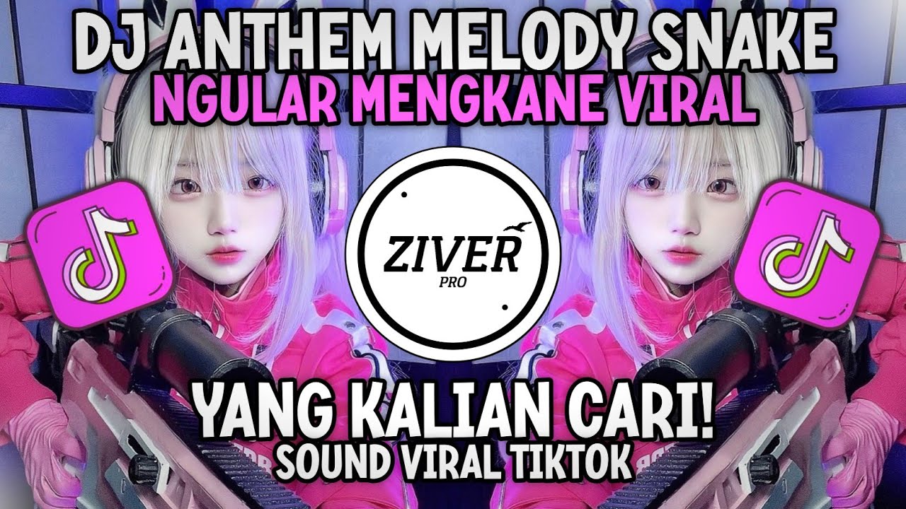 DJ ANTHEM MELODY SNAKE MENGKANE REMIX VIRAL TIKTOK MELODY MENGULAR YANG ...
