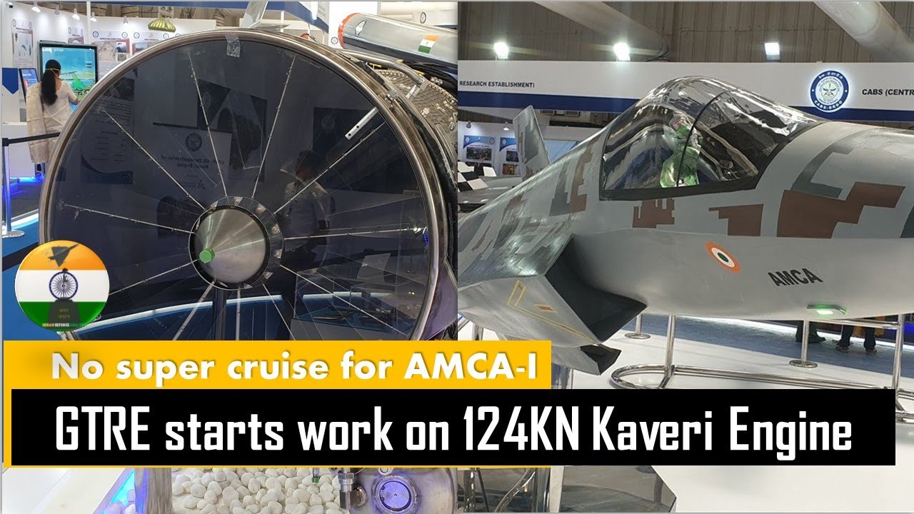 AMCA Development update: No super cruise for AMCA MK1 | GTRE started ...