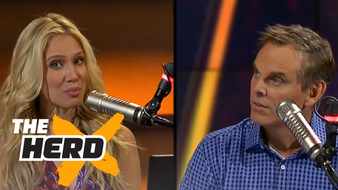 LeBron was frustrated with Kevin Love last season | THE HERD - YouTube